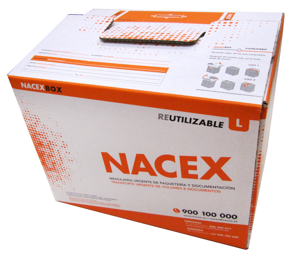 NACEX presenta su nuevo embalaje reutilizable